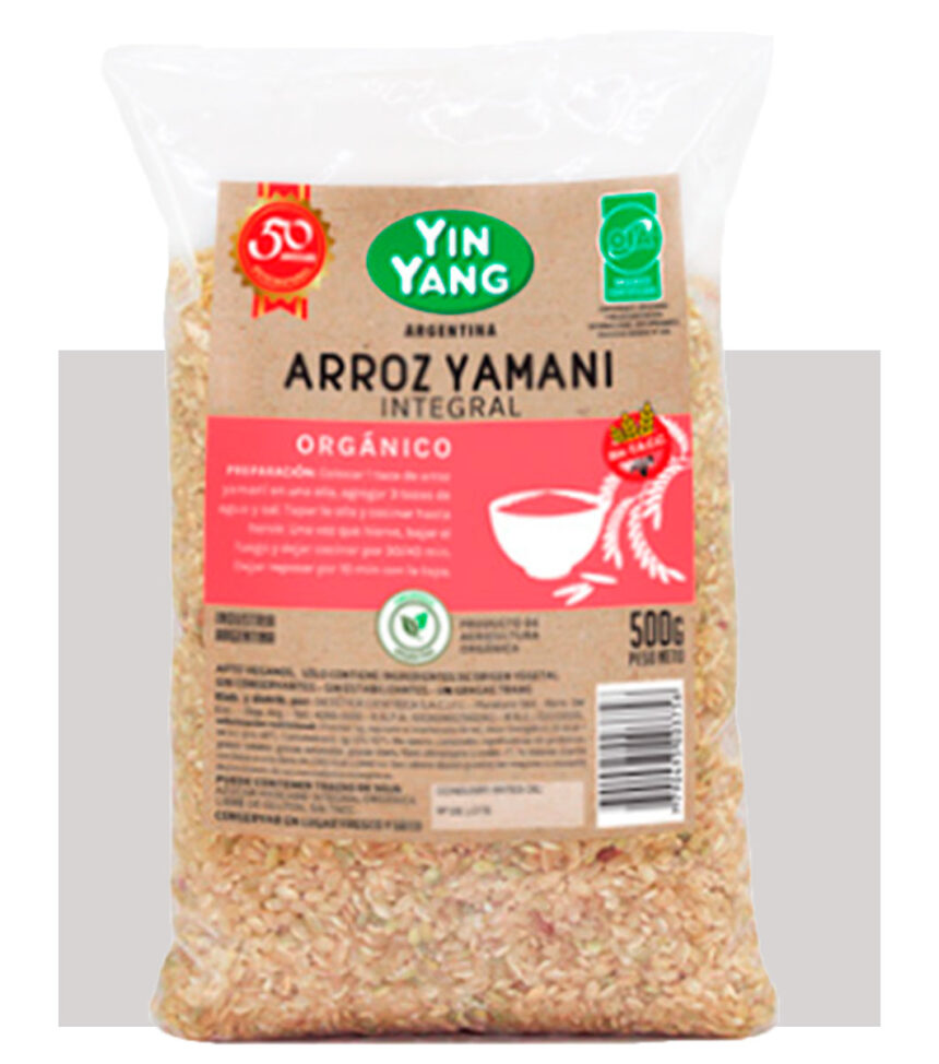 Arroz integral Yamaní Orgánico – Yin Yang Argentina