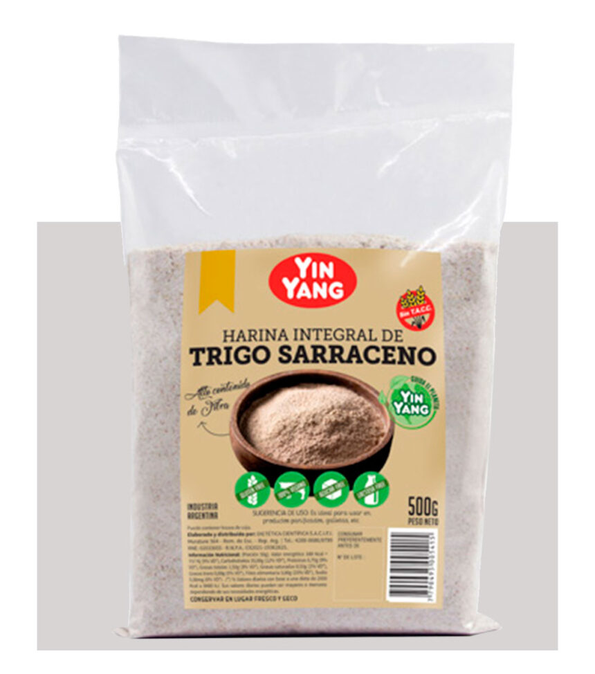 Harina Integral de Trigo Sarraceno – Yin Yang Argentina