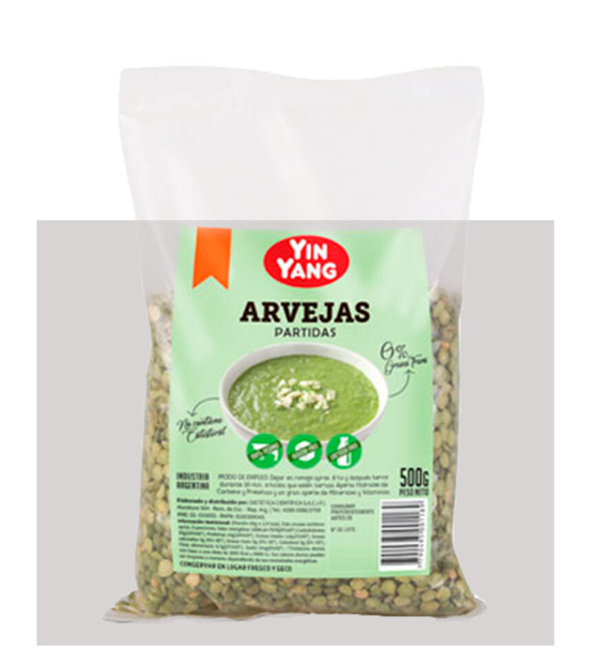 Arvejas Partidas – Yin Yang Argentina