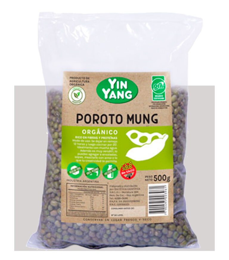 Poroto mung orgánico – Yin Yang Argentina