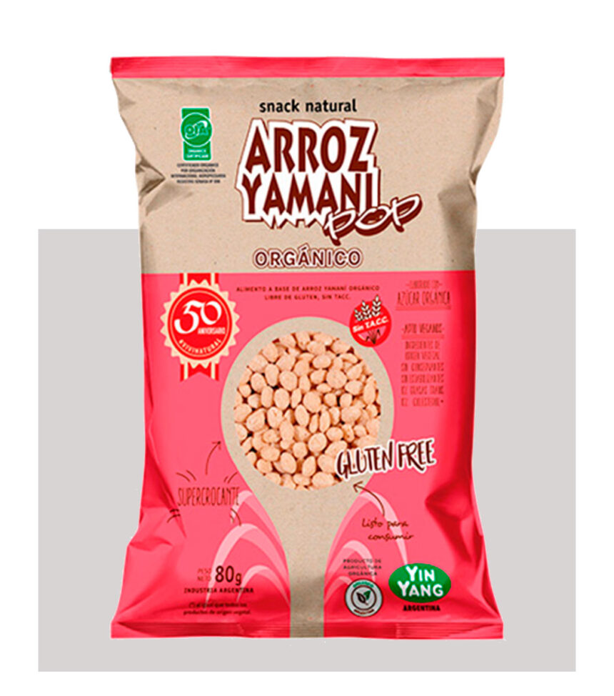 Arroz Yamaní POP orgánico – Yin Yang Argentina